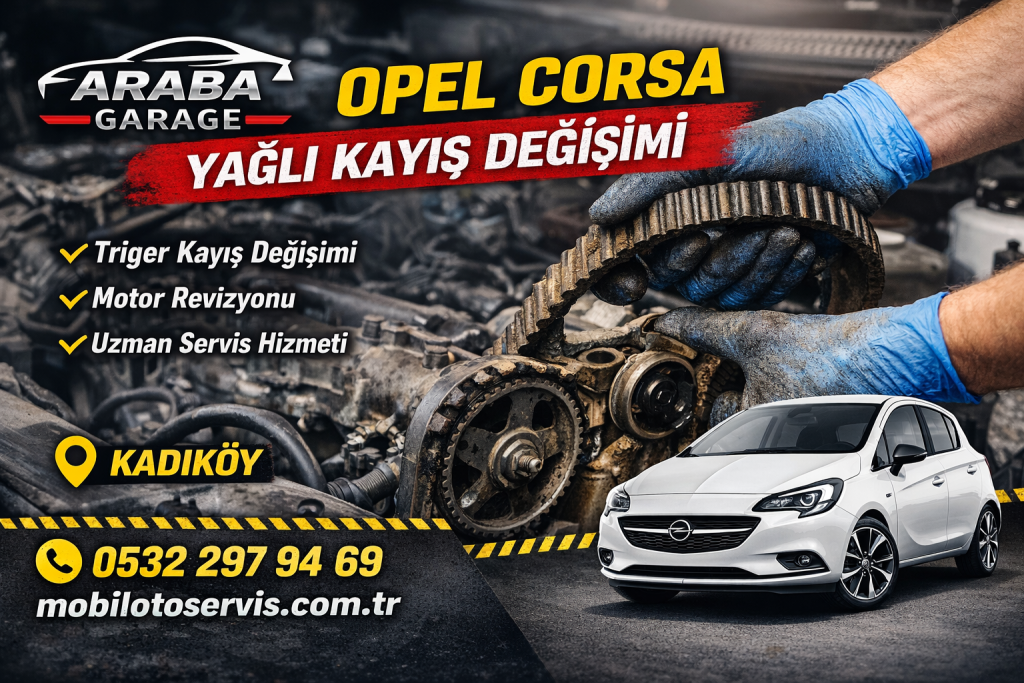 Opel Corsa Yağlı Kayış Değişimi Ne Zaman Yapılır? | Mobil Oto Servis